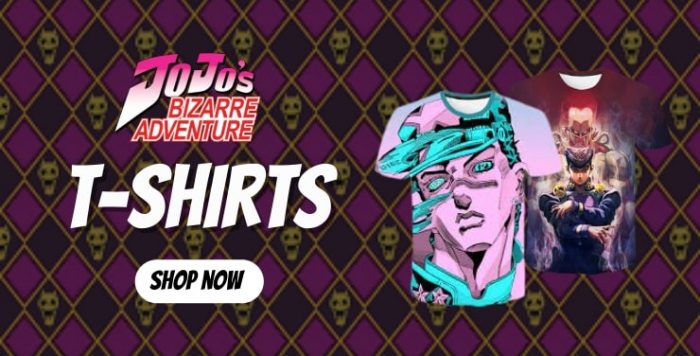 JoJo’s Bizarre Adventure Store - OFFICIAL JJBA™ Merchandise